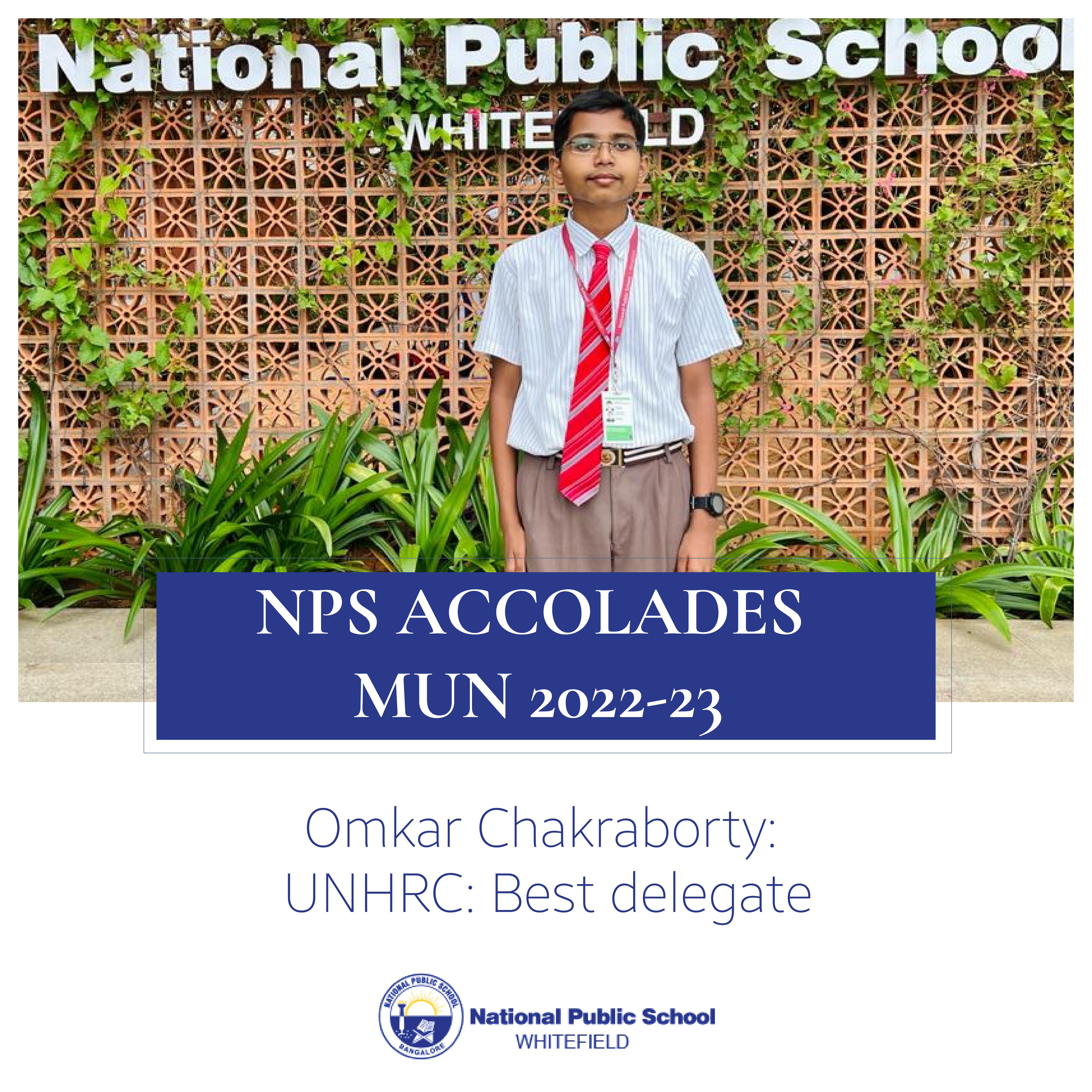 Model United Nations - 2022 | National Public School