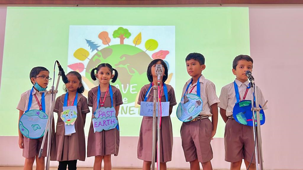 2A Class Assembly - Save Environment | National Public School