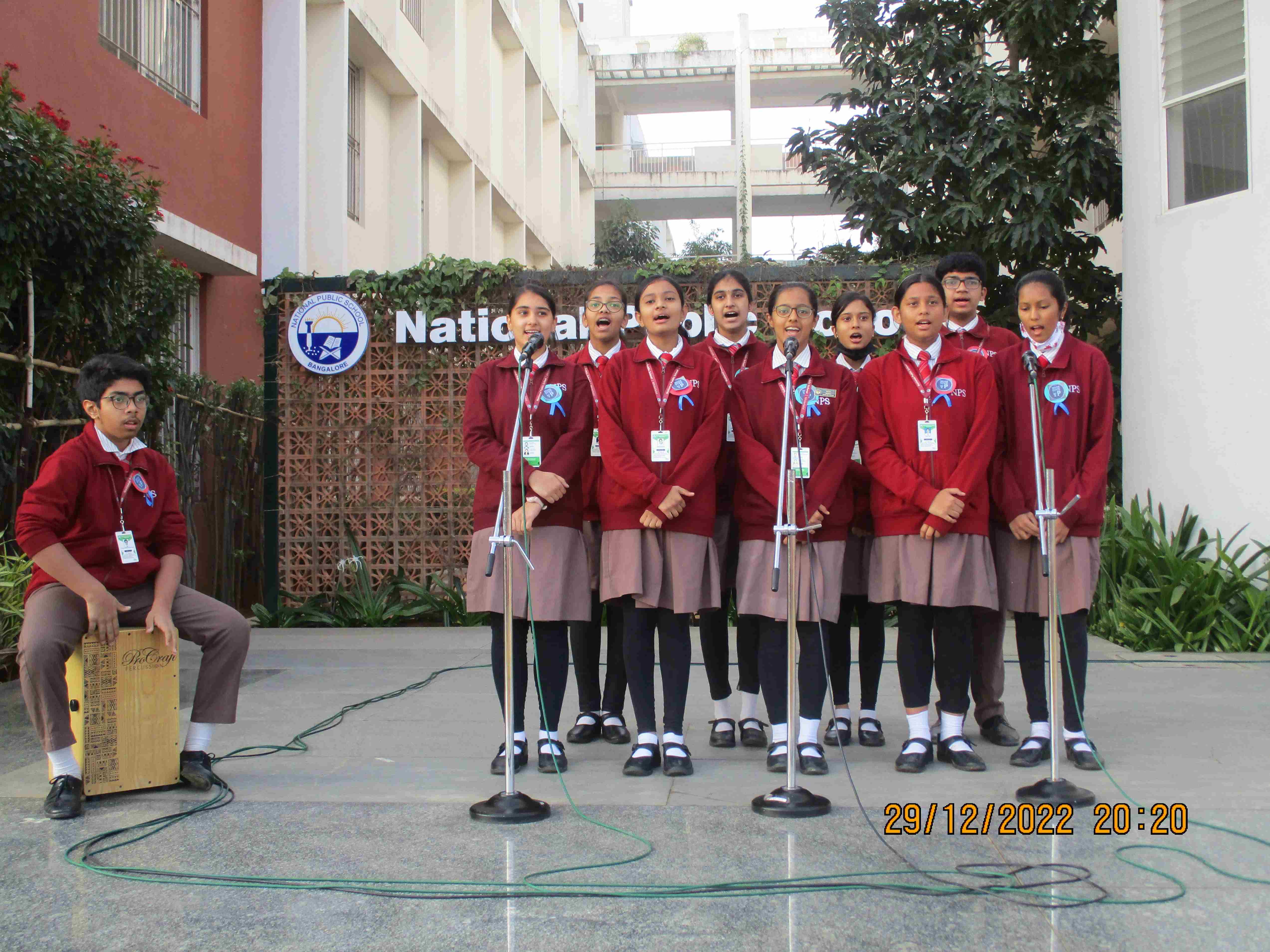 Class 9F Assembly - Never Give Up | National Public School