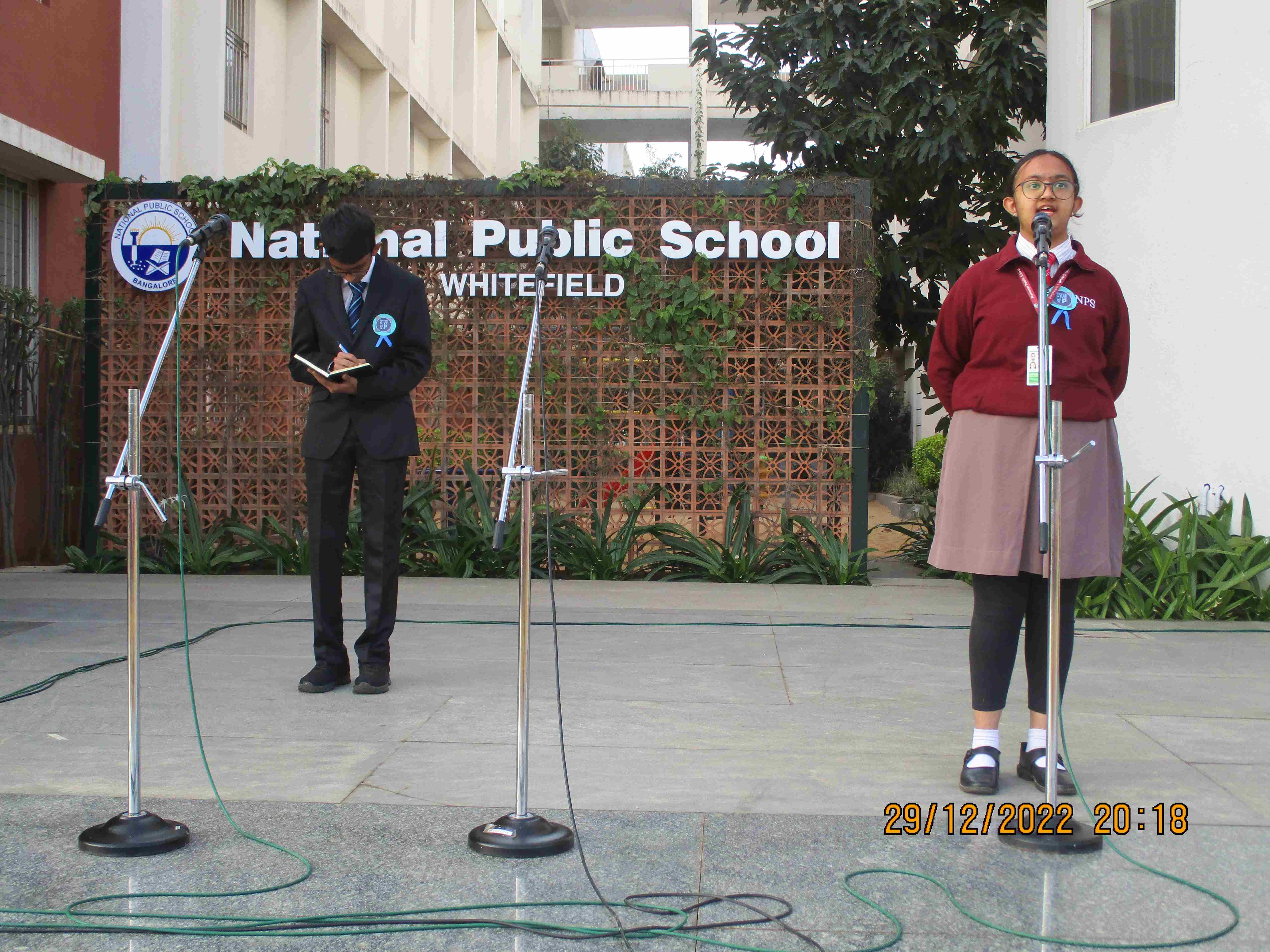 Class 9F Assembly - Never Give Up | National Public School