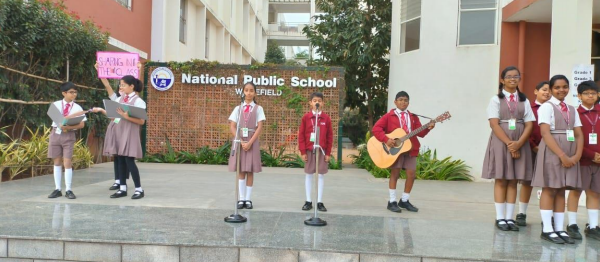 5C Class Assembly - Sharing is Caring | National Public School